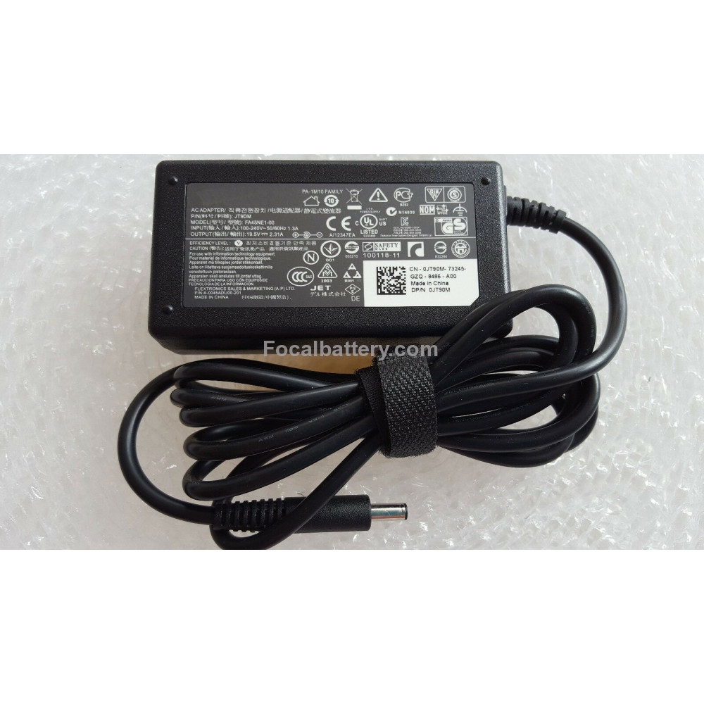 Replace 45W Power AC Adapter for Dell Latitude 13 3379 13 7350 2-in-1 ...